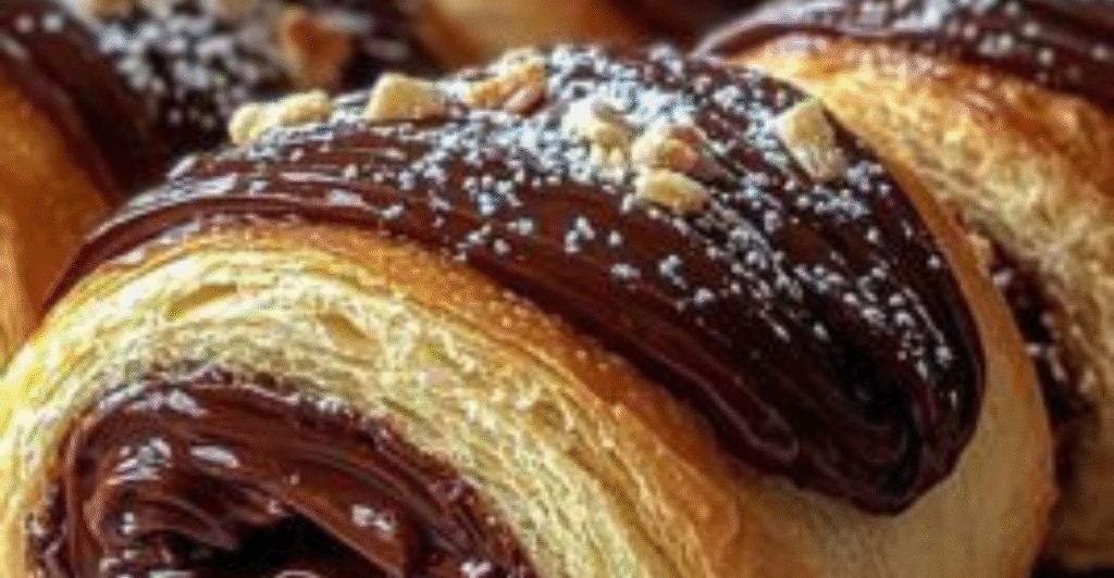 Croissant de Chocolate: Uma Receita Deliciosa e Fácil de Fazer - Tá ...